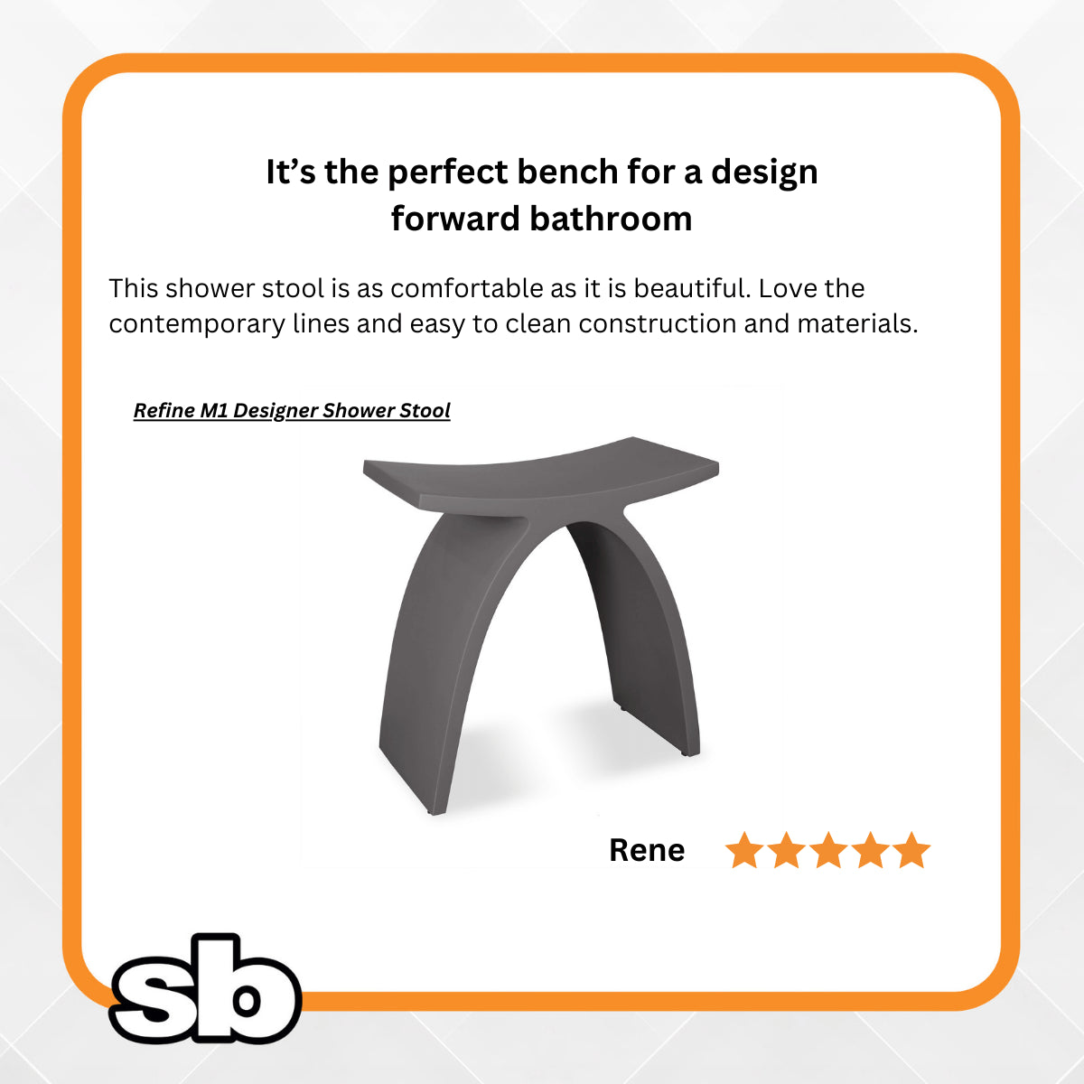 Refine Decorative Shower Stools: Elevate Your Bathroom Decor and Safet ...