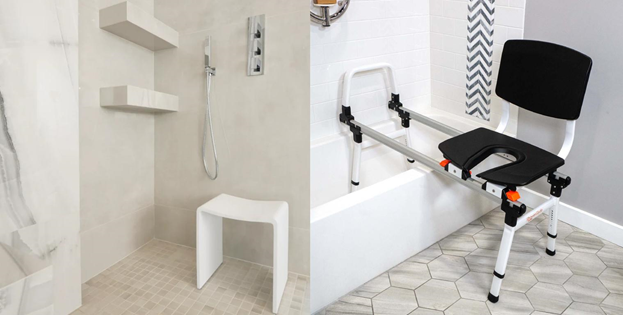 Shower Bench vs. Transfer Bench: Which Do You Need? – SolutionBased